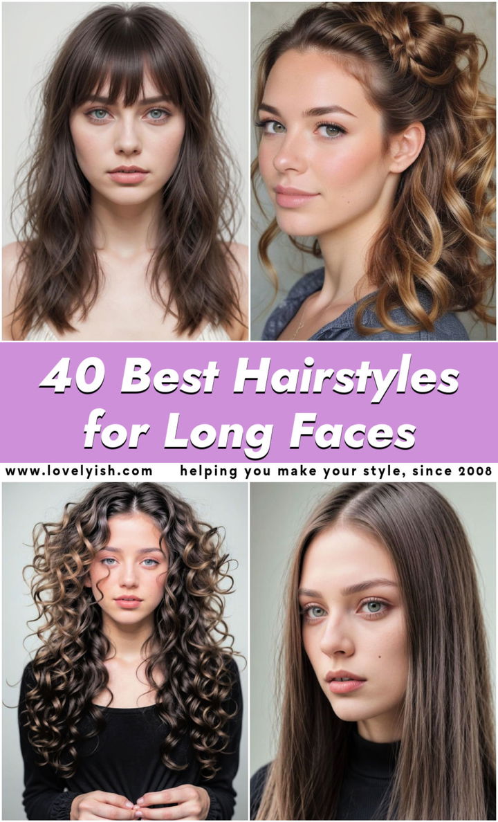 40 Best Hairstyles and Haircuts for Long Faces (2024)