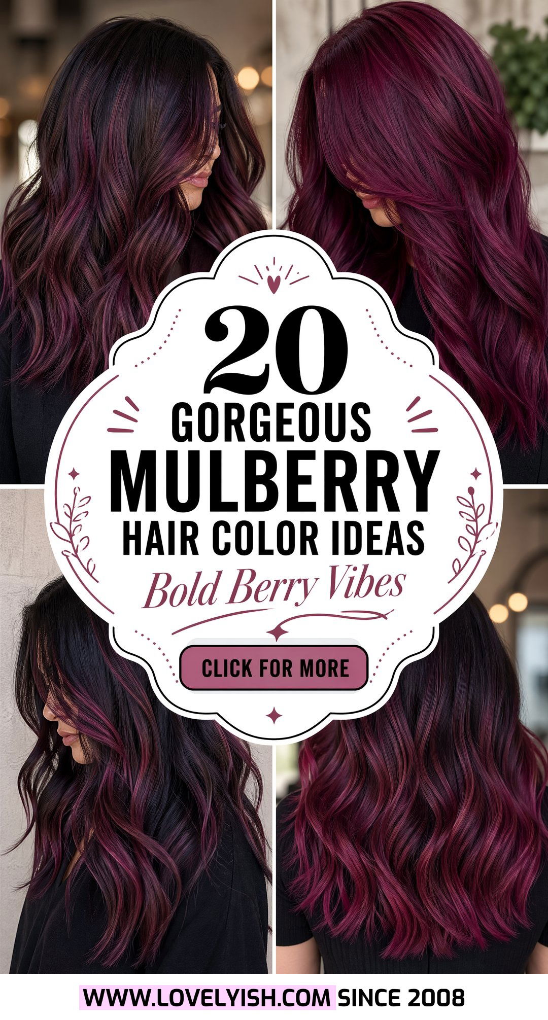 20 Gorgeous Mulberry Hair Color Ideas For A Bold New Look – Lovelyish