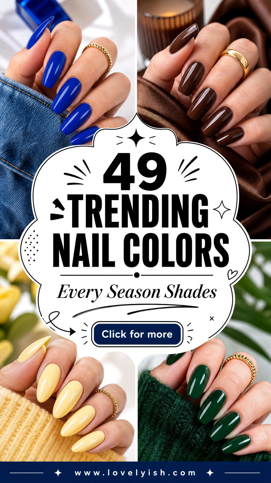 49 Trending Nail Colors to Try for Every Season – Lovelyish
