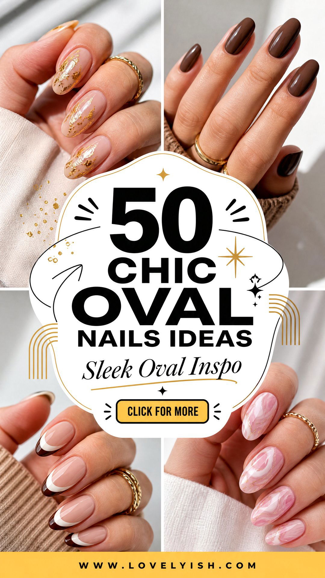 50 Chic Oval Nails Designs to Elevate Your Style – Lovelyish