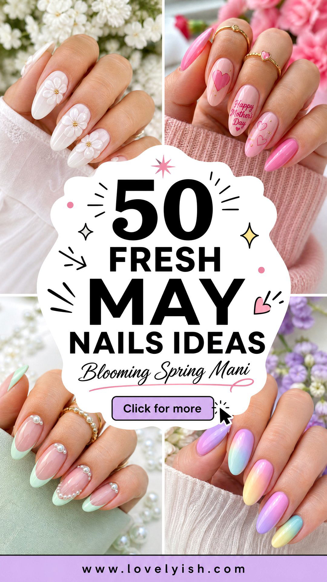 50 Fresh May Nails Ideas to Brighten Your Spring – Lovelyish