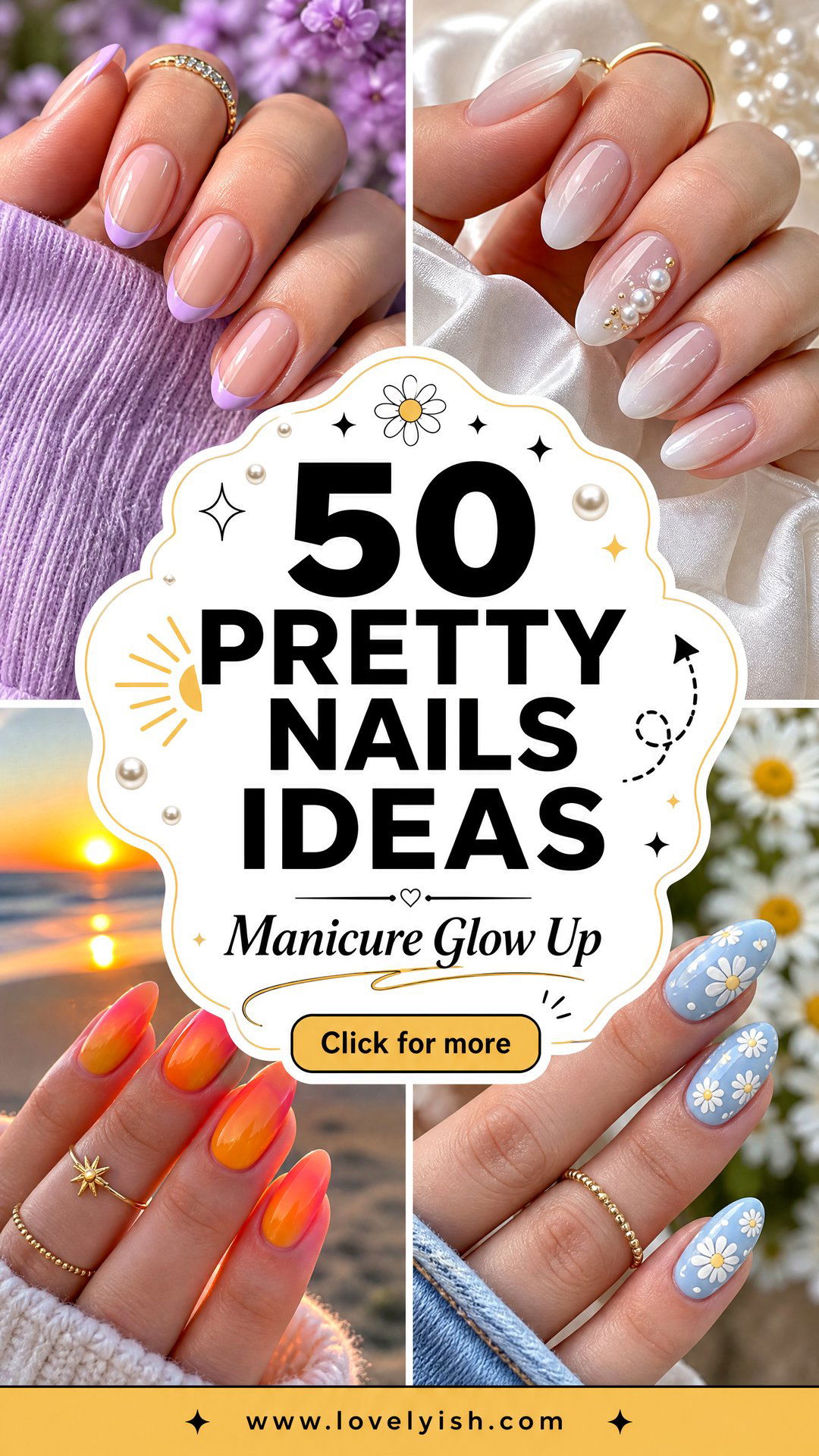 50 Pretty Nails Ideas to Elevate Your Manicure Game – Lovelyish