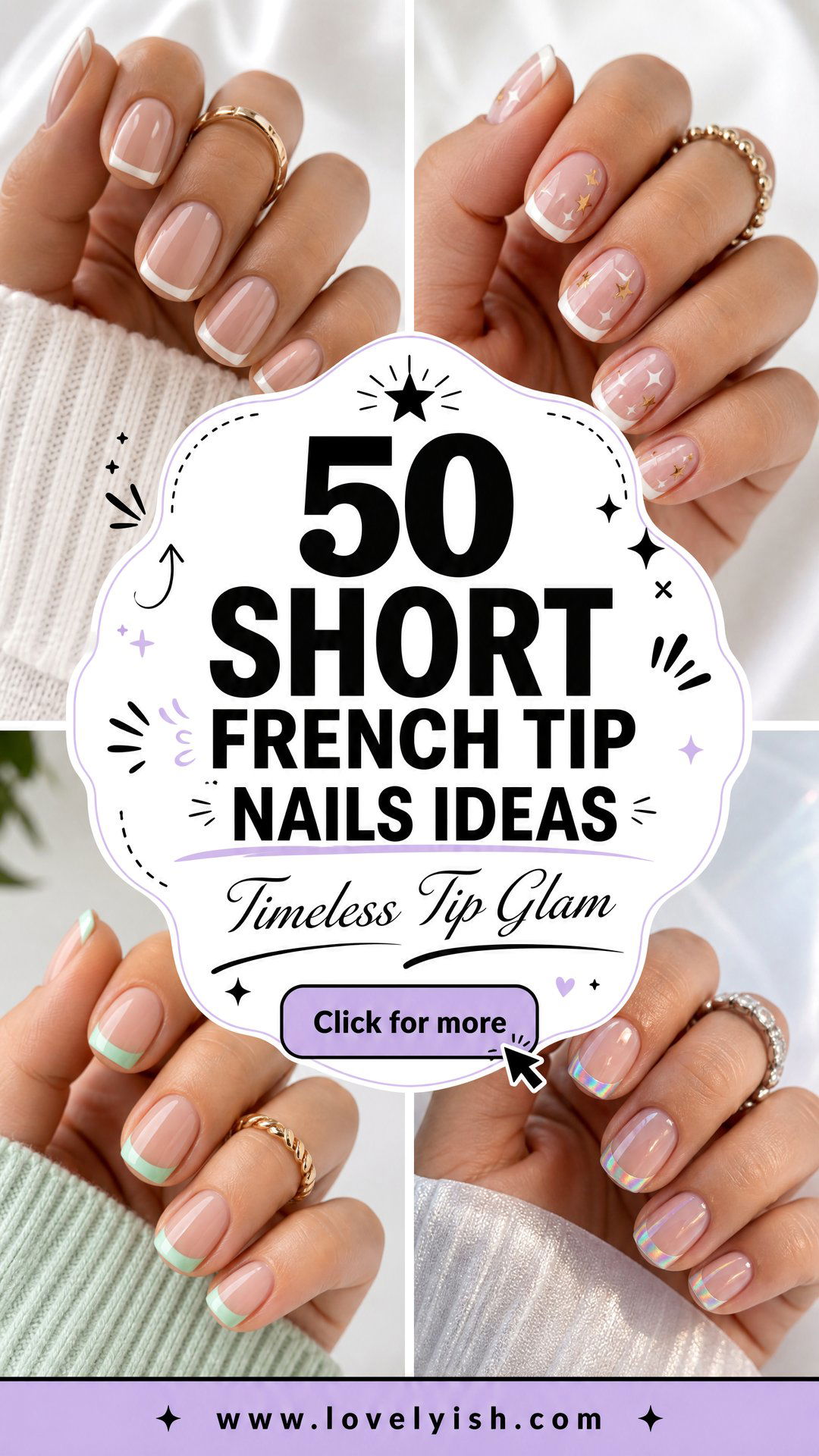 50 Short French Tip Nails Ideas for Timeless Glam – Lovelyish