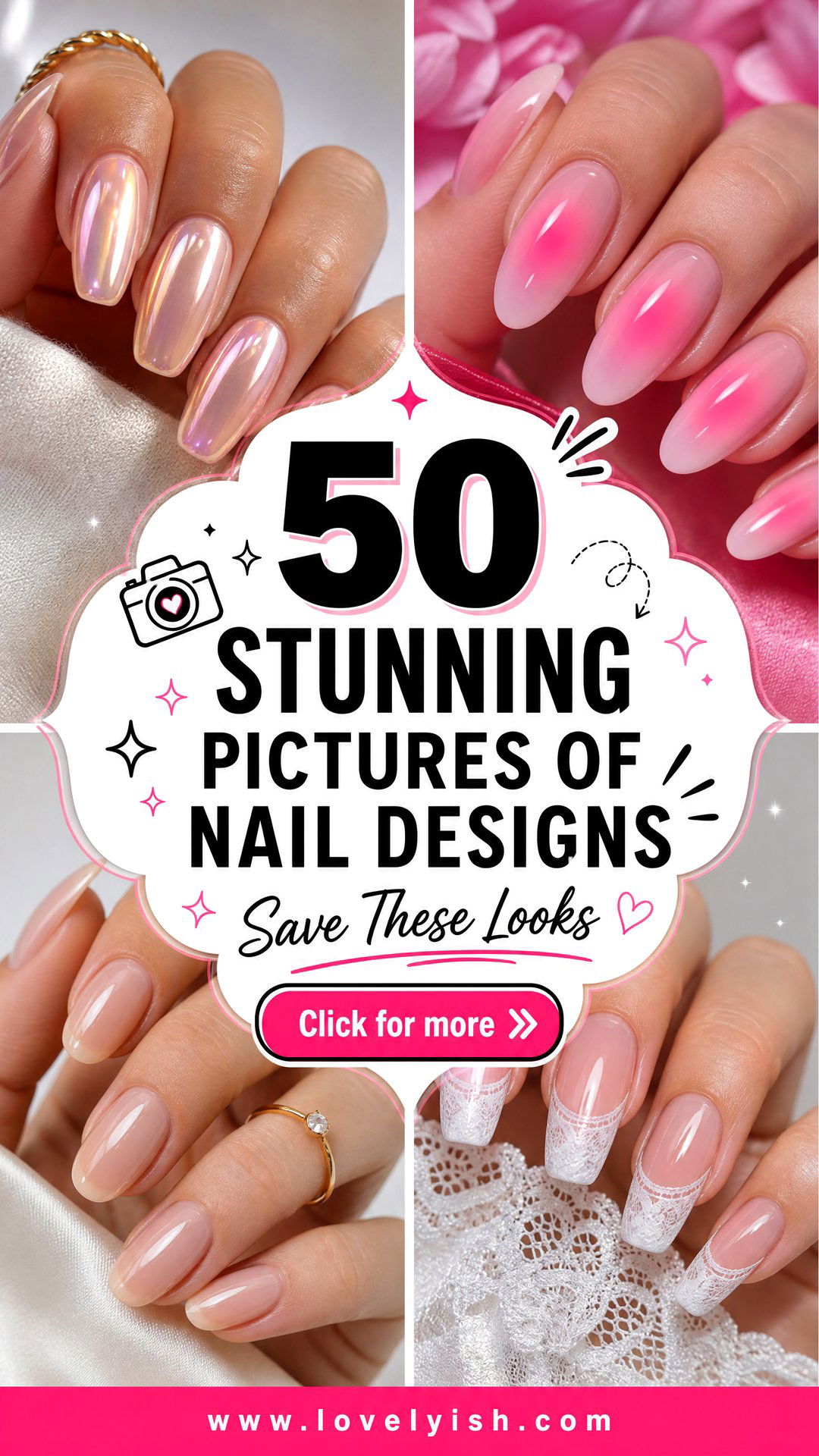 50 Stunning Pictures of Nail Designs to Inspire You – Lovelyish