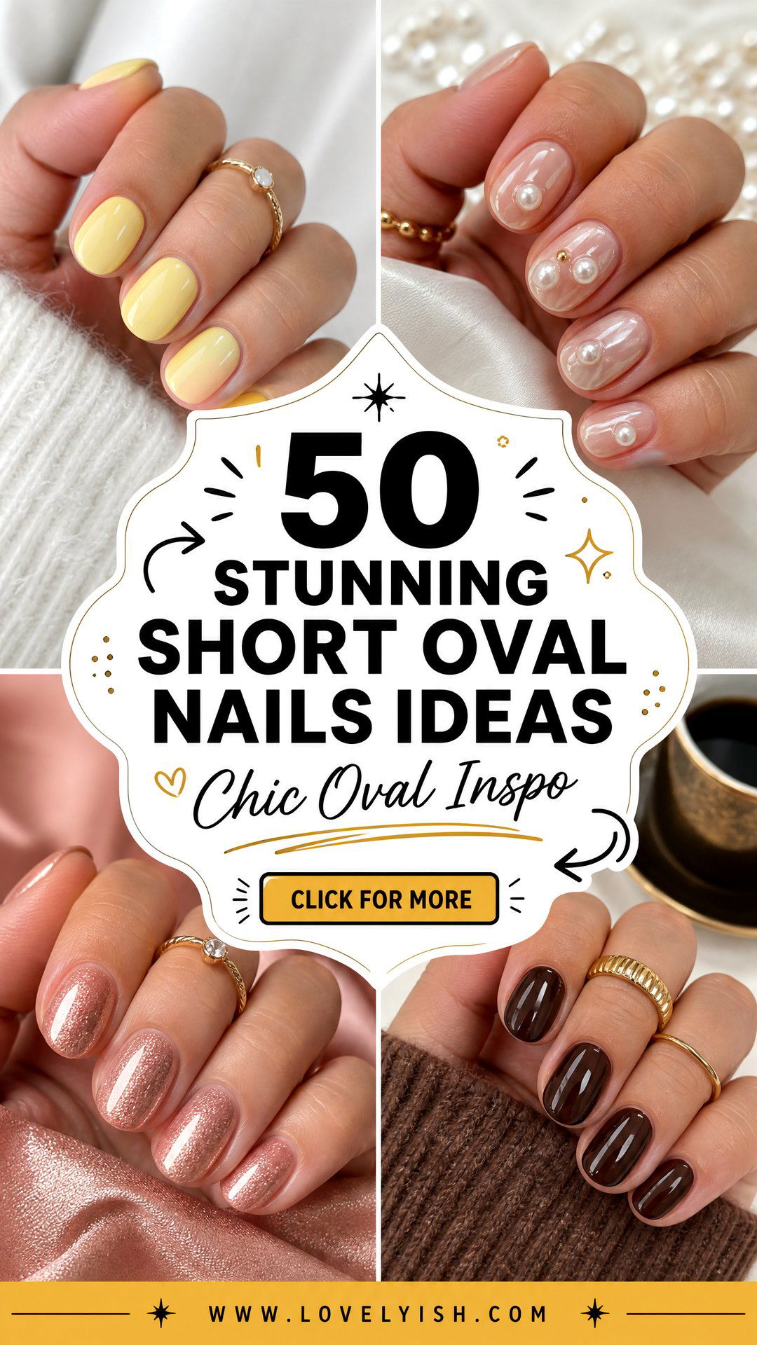 50 Stunning Short Oval Nails Ideas for a Chic Mani – Lovelyish
